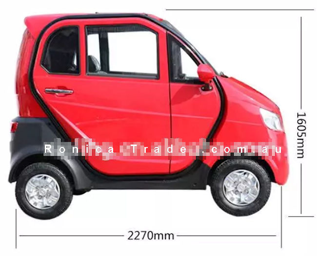 Ronica Trade Firefly V4LHB Enclosed Mobility Scooter – E-Ride Solutions